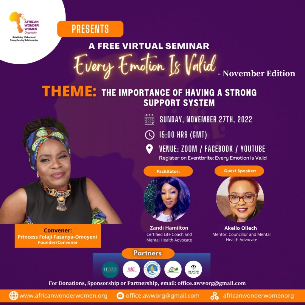 THE IMPORTANCE OF HAVING A STRONG SUPPORT SYSTEM – African Wonder Women ...